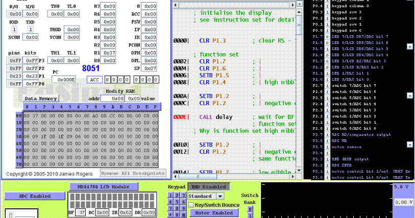 Journal of Journey: Edsim51, Simulator 8051 untuk beginer and advance
