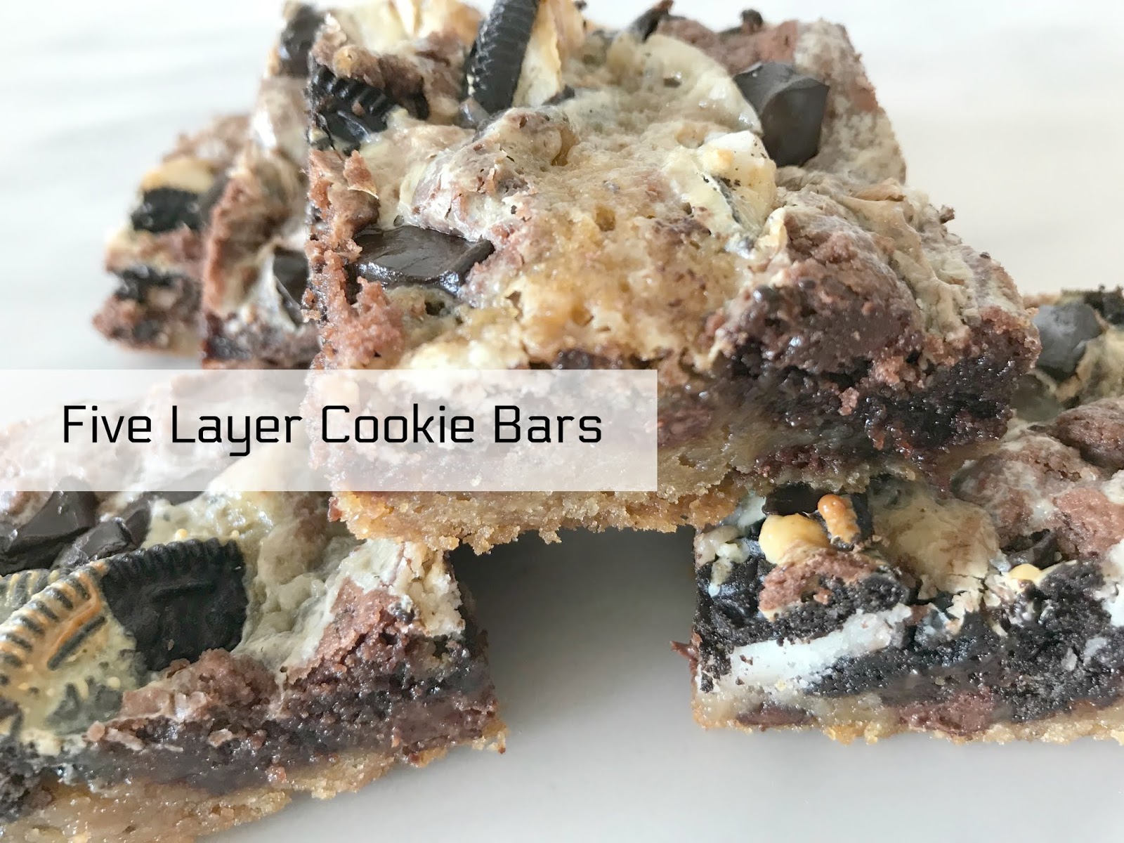 Five Layer Cookie Bars - Purple Chocolat Home