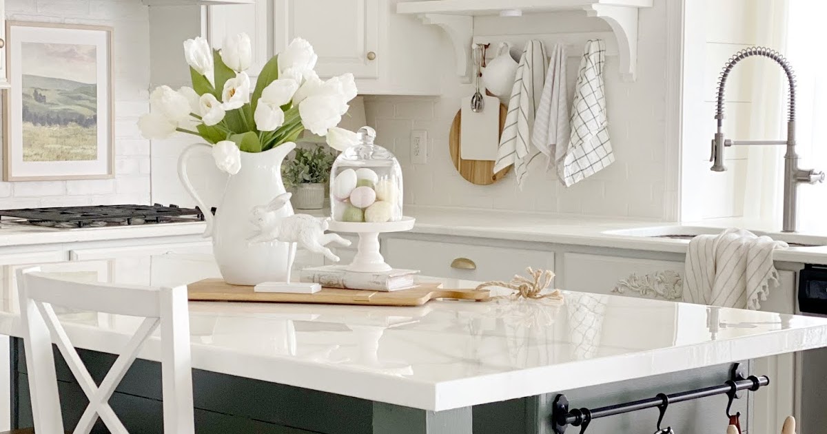 Adventures in Decorating: Our Kitchen Spring Decor ...