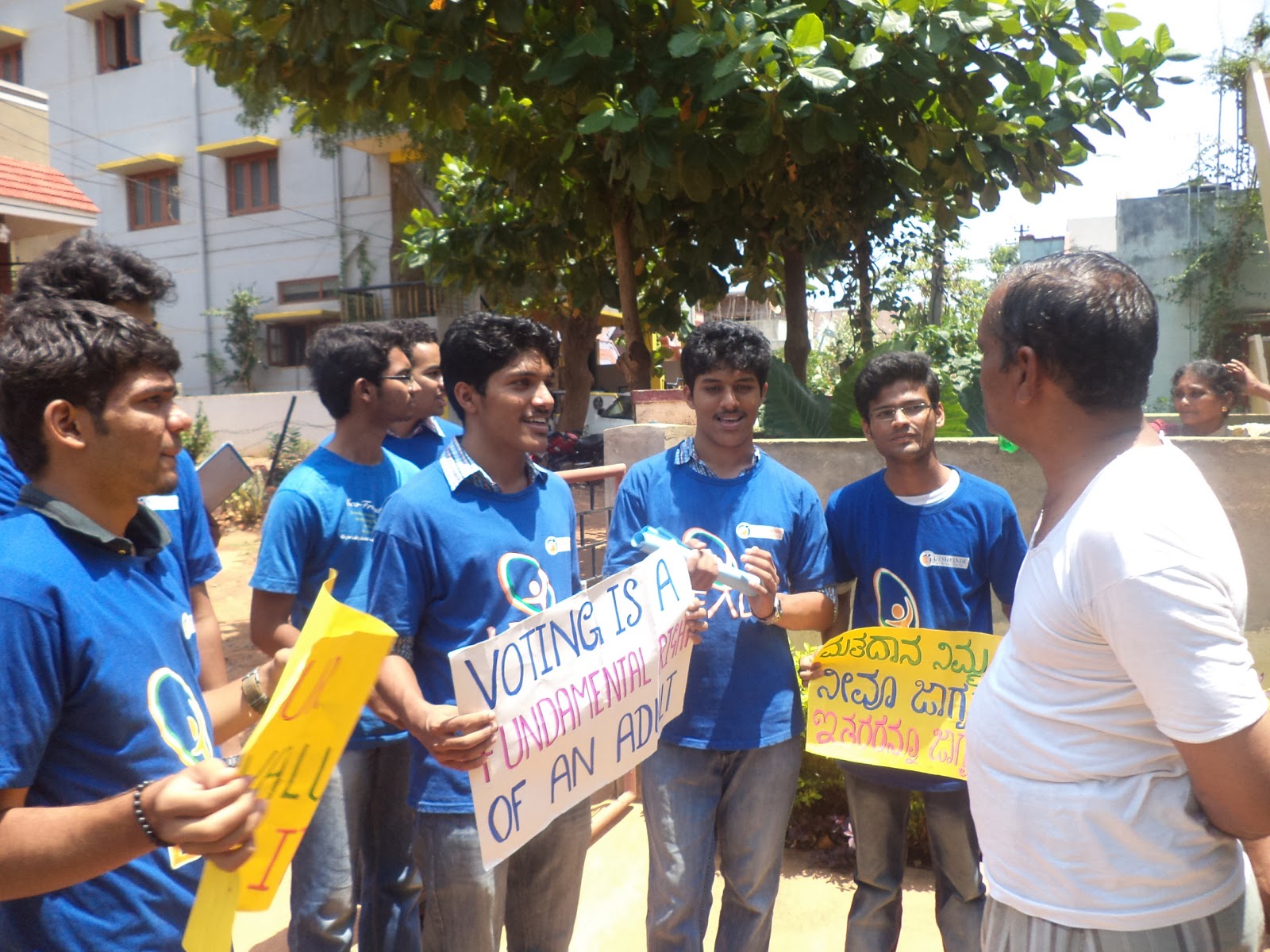 Project: Voting Awareness Campaign in Navanagar | LEAD