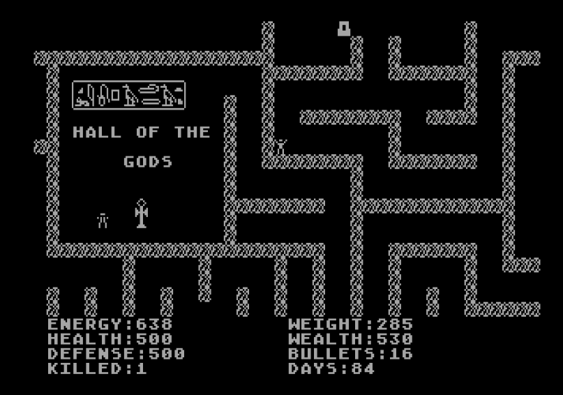 The CRPG Addict: Game 331: Beneath the Pyramids (1980)
