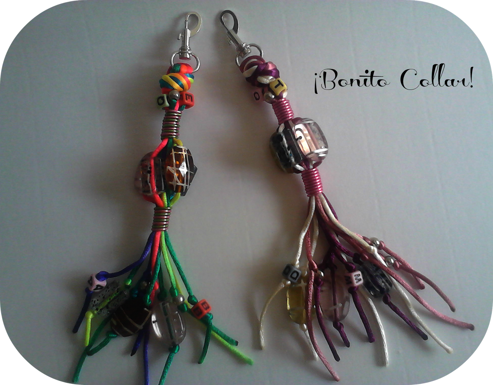 ¡Bonito Collar!: Los llaveros de moda