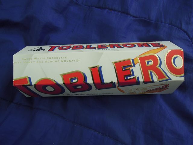 In Pinay's Tummy: TASTE OF SWITZERLAND: LIGHT BLUE TOBLERONE