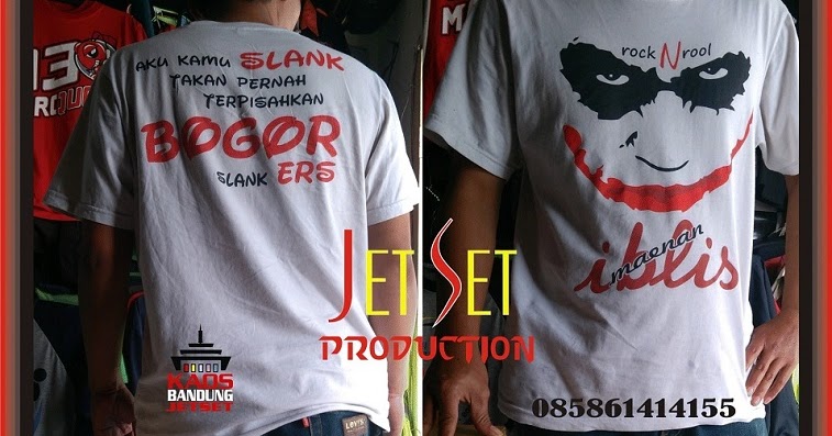 Tempat Bikin Kaos Musik SLANK Bandung Bogor Jakarta - SABLON KAOS Murah ...