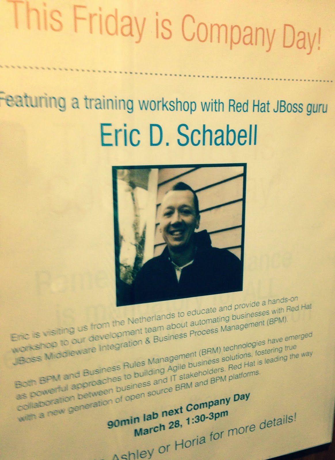Eric D. Schabell: Red Hat JBoss BRMS - Test Driving at Toronto Partner ... Eric D. Schabell: Red Hat JBoss BRMS - Test Driving at Toronto Partner ...
