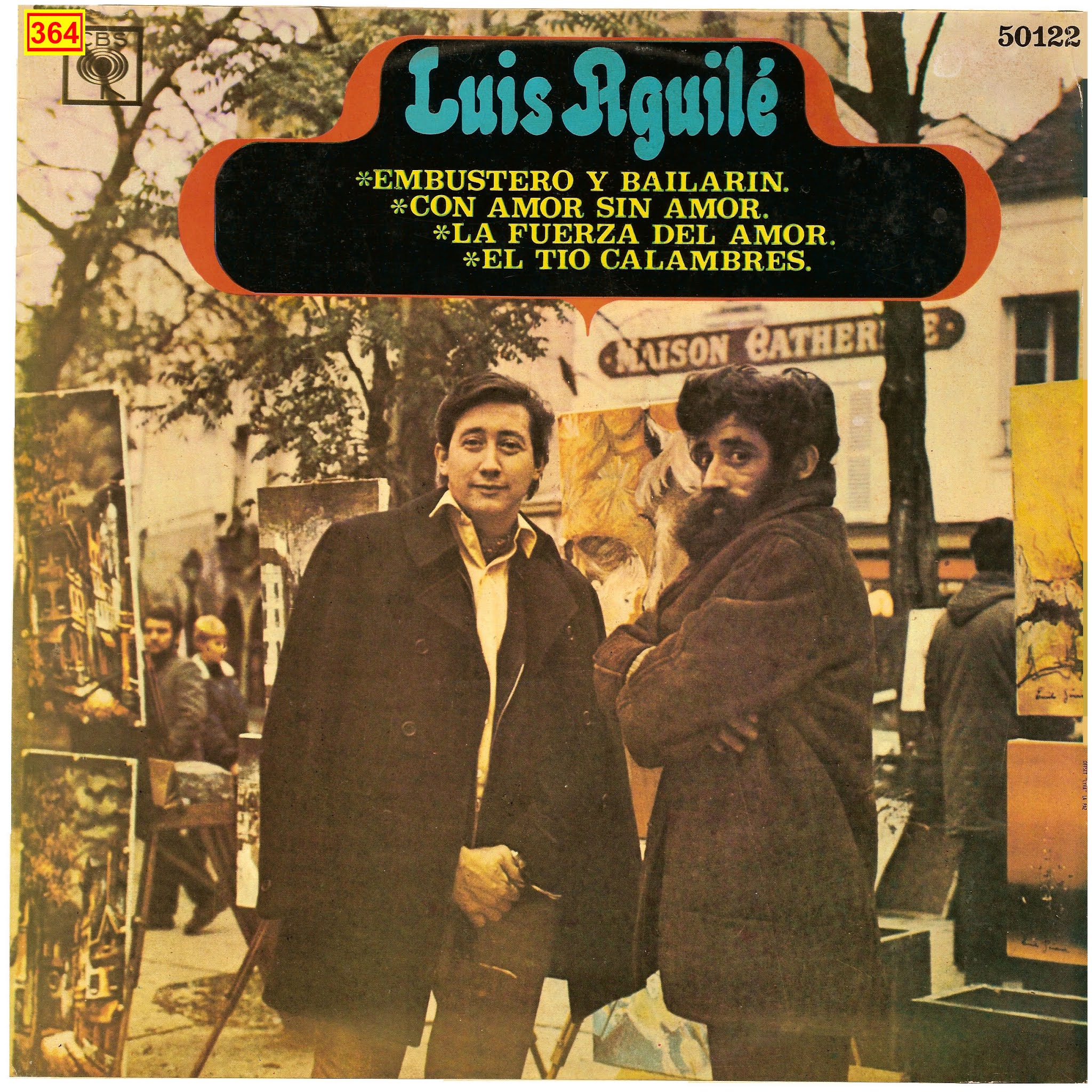 MUSICOTECA ALAY: LUIS AGUILE - EMBUSTERO Y BAILARIN (1971) LP