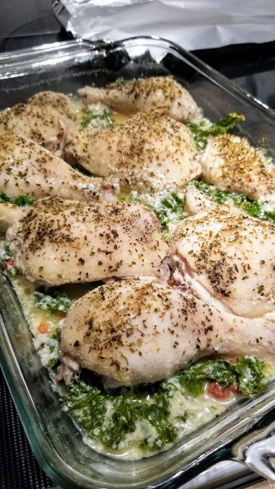 Hot and Cold Running Mom - Just my Stuff: Creamy Kale Chicken