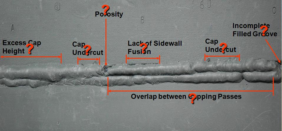 CSWIP Welding Defects Images