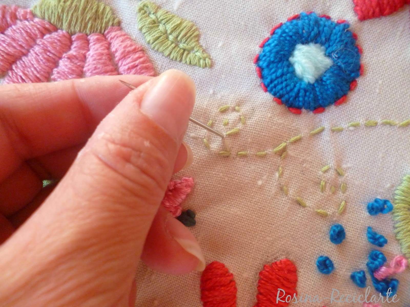 Reciclarte: Bordando