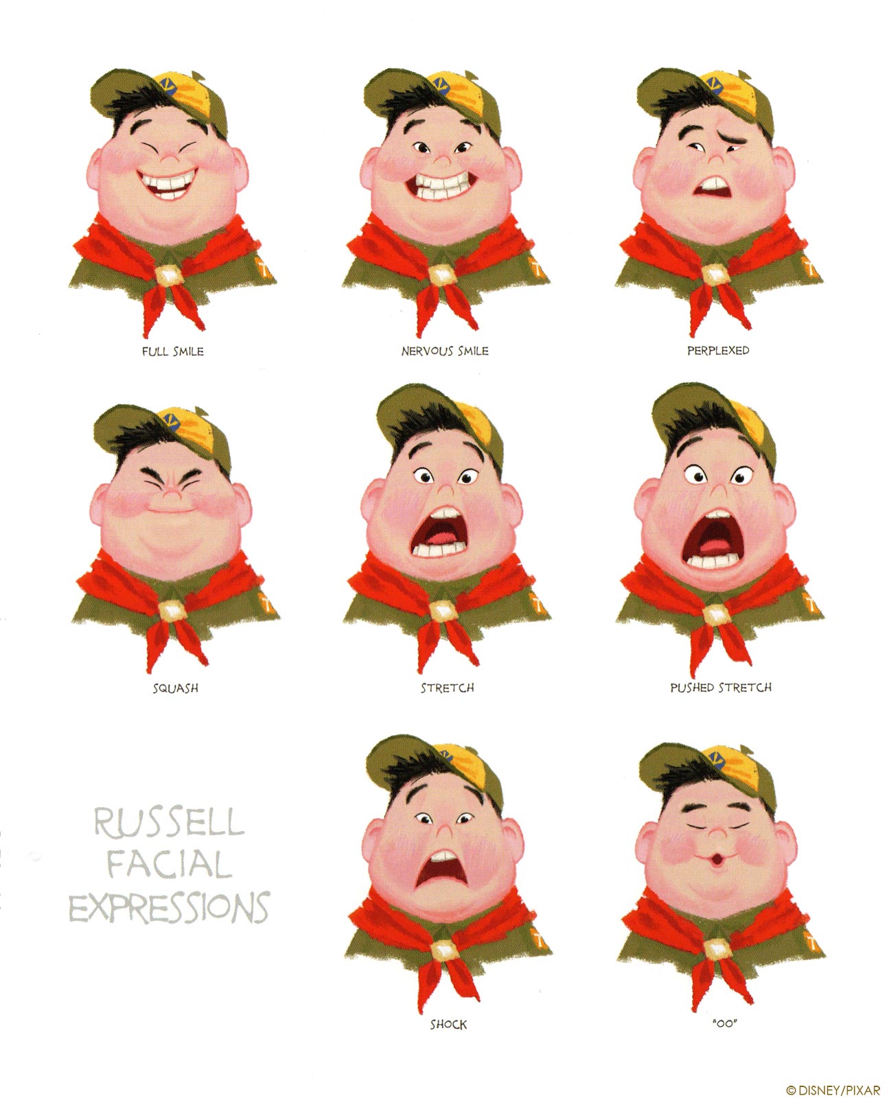 Living Lines Library: Up (2009) - Character Design