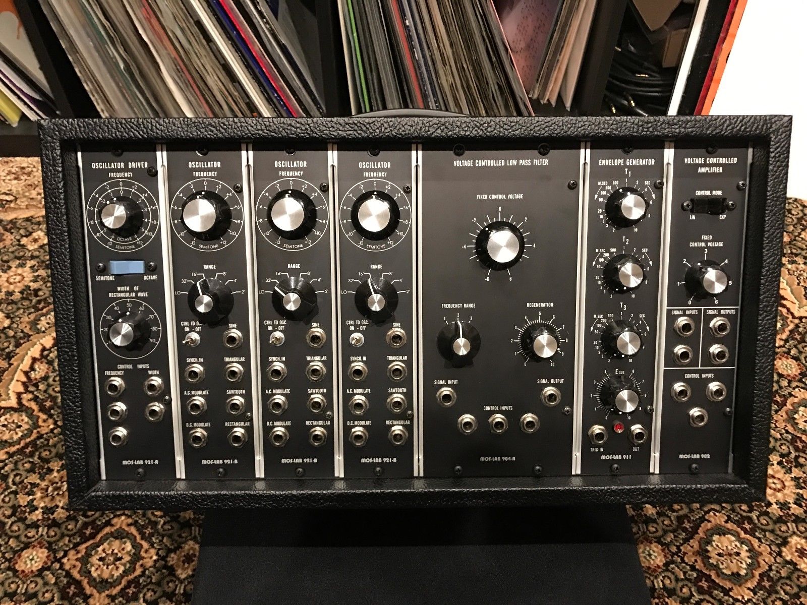 MATRIXSYNTH: Mos-Lab System 8A Custom Modular Synth