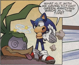 Hedgehogs Can't Swim: Sonic the Hedgehog: Issue 218