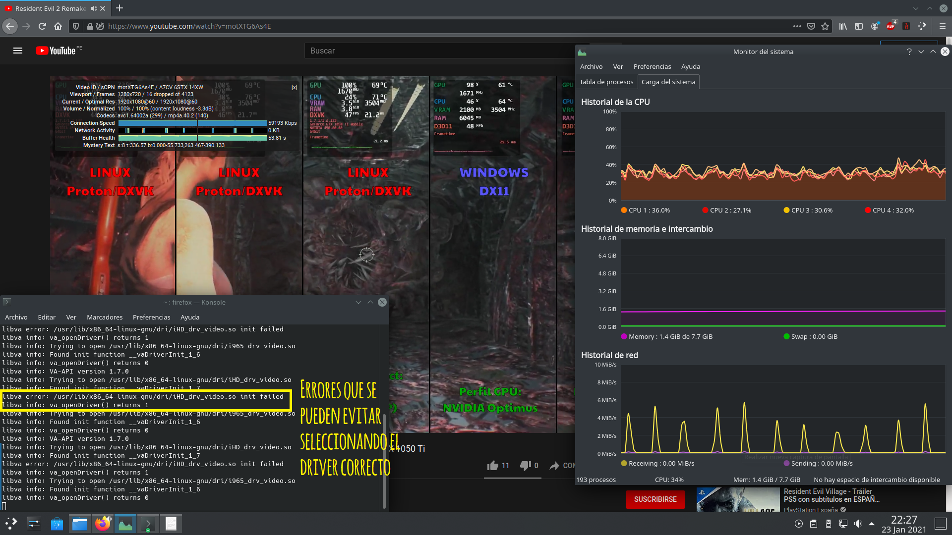 Activar y configurar la aceleración por hardware VAAPI en Firefox para Linux Ubuntu 20.04 LTS en ...
