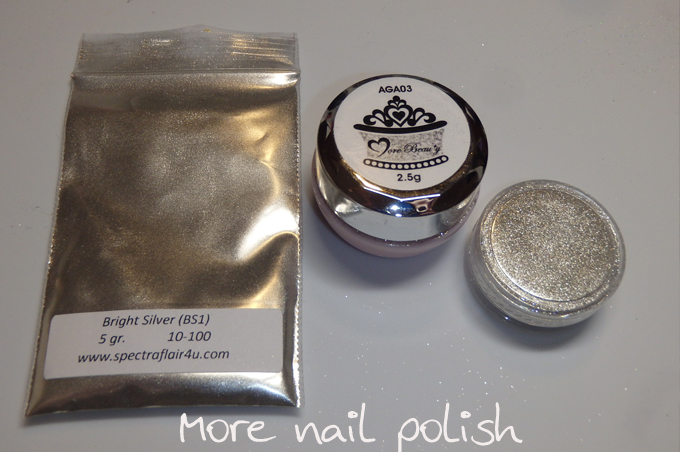 The Polish Chrome Wars Part 5 - Chrome Powder Comparison - Are all ...