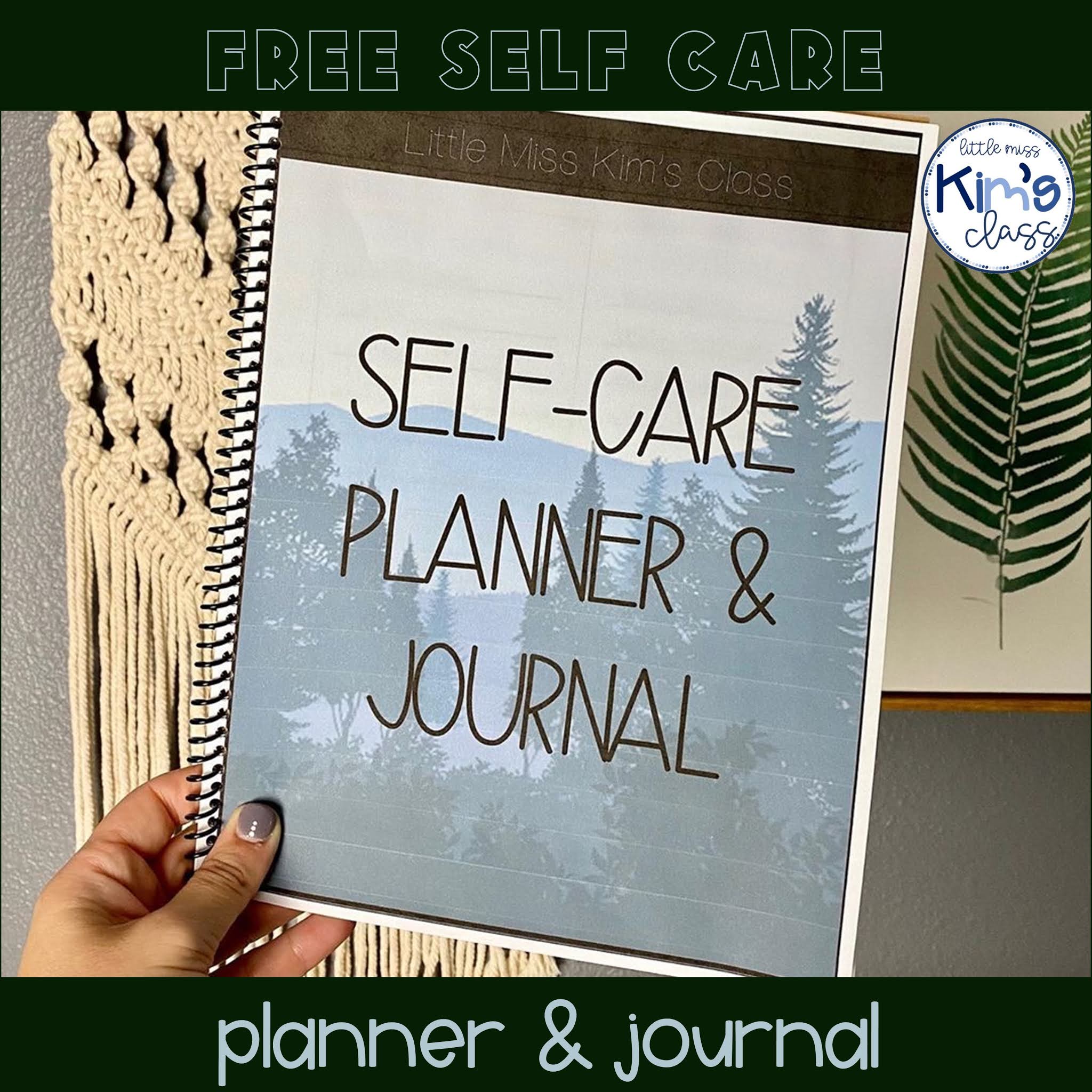 Little Miss Kim's Class: FREE Self-care Journal & Planner for Teachers