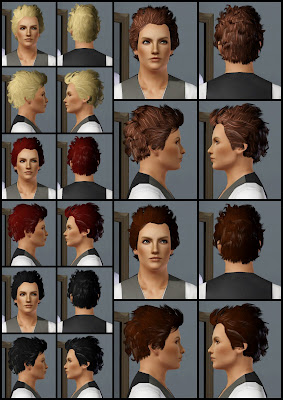The Sims 3 Store: Hair Showroom: Tangled Bed Head