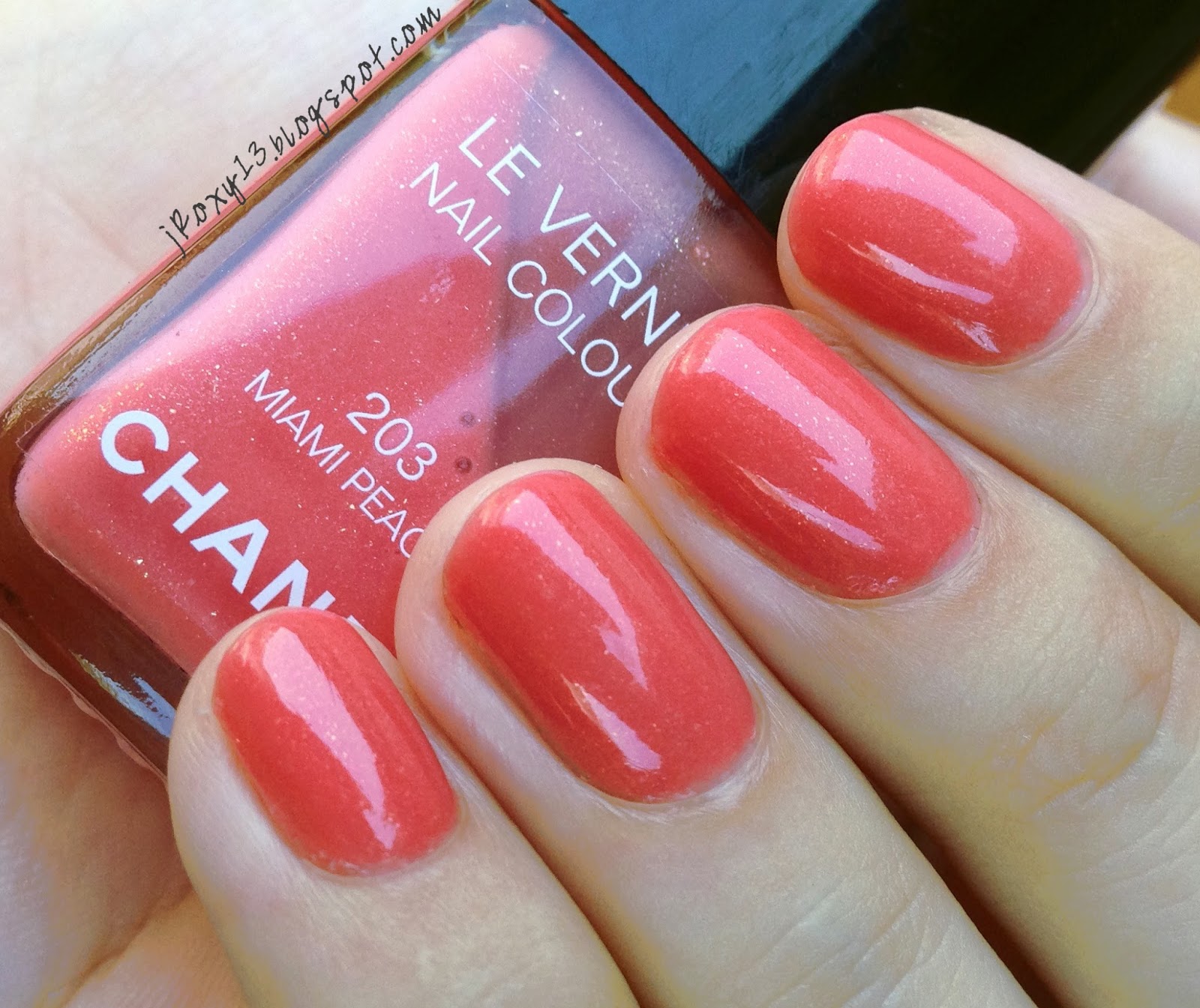 Chanel in #203 Miami Peach + Comparisons