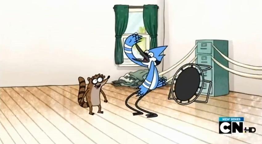 ImageTopia: Regular show -The Power screencaps