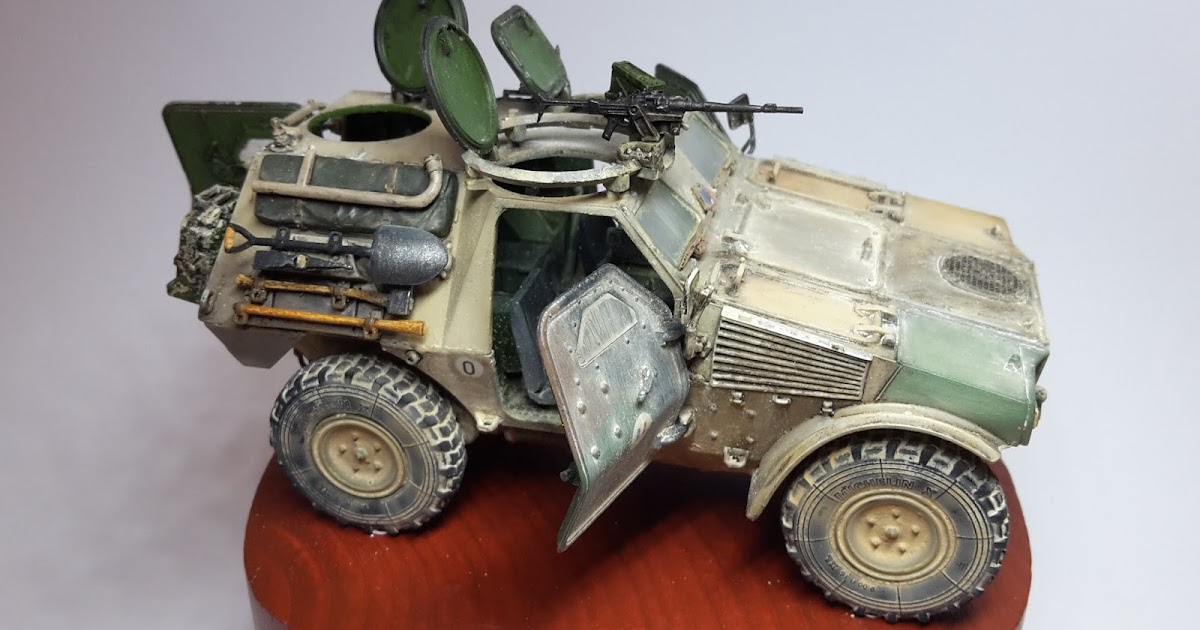 TigerModel 1/35 Panhard VBL-French Light Armored Vehicle Build by Marek ...