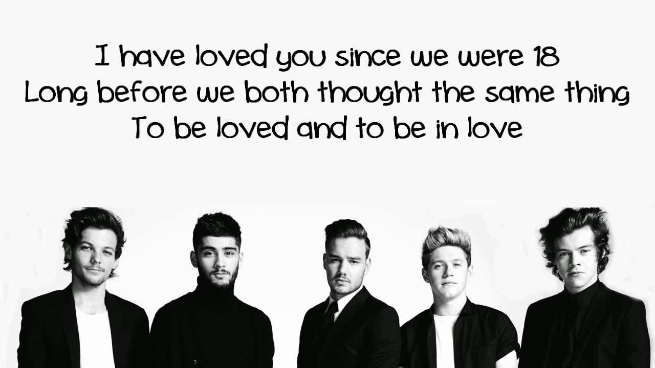 One Direction Song 18 Lyrics With Video,Eighteen Song Lyrics By One ...