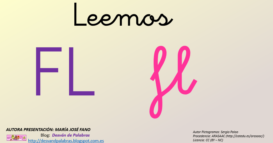 Desván de Palabras: GRUPO CONSONÁNTICO "FL"