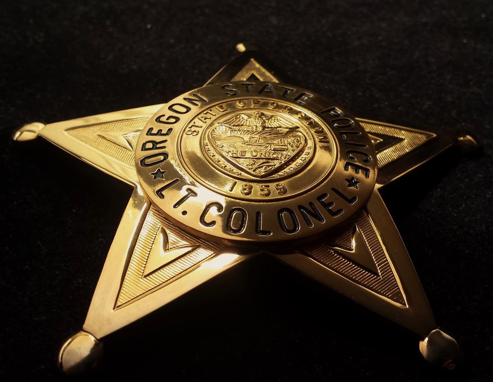 usa police badges: OREGON STATE POLICE