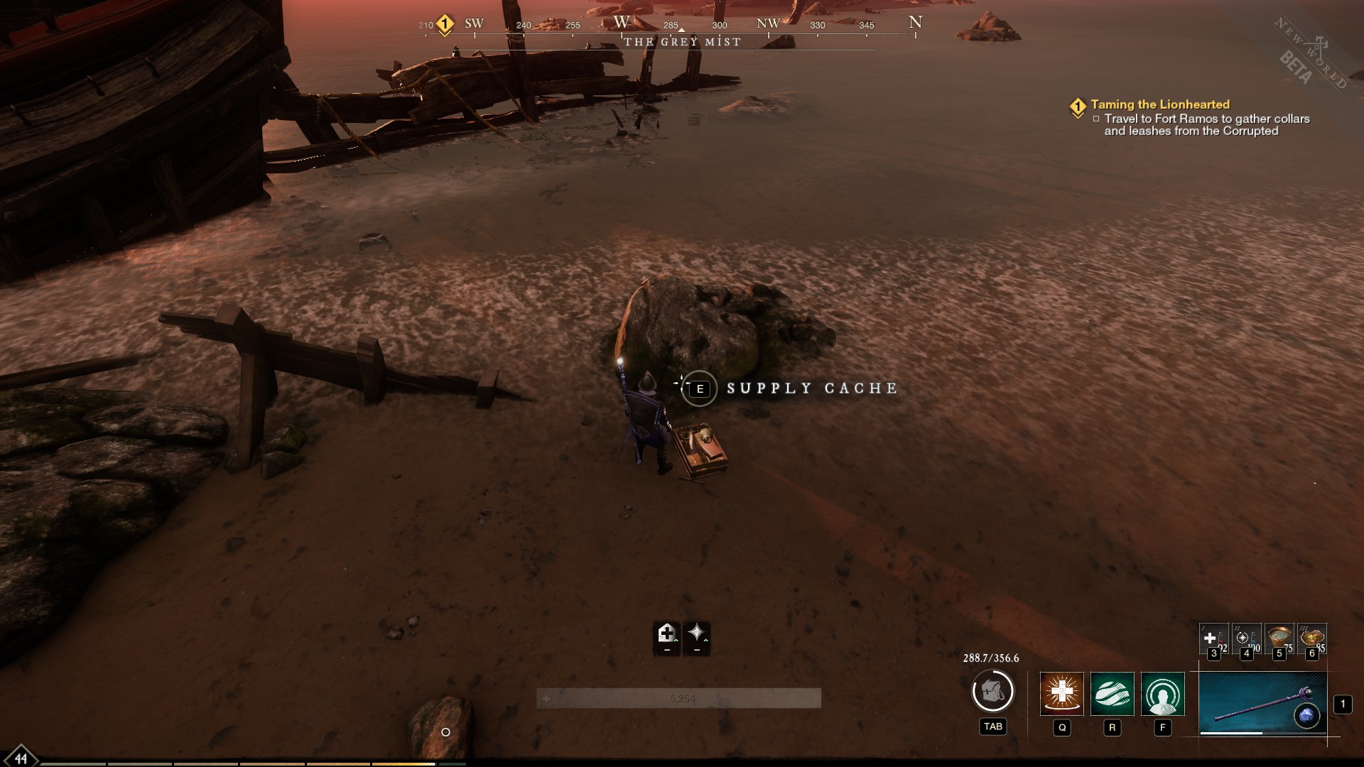 New World: The Grey Mist chest locations