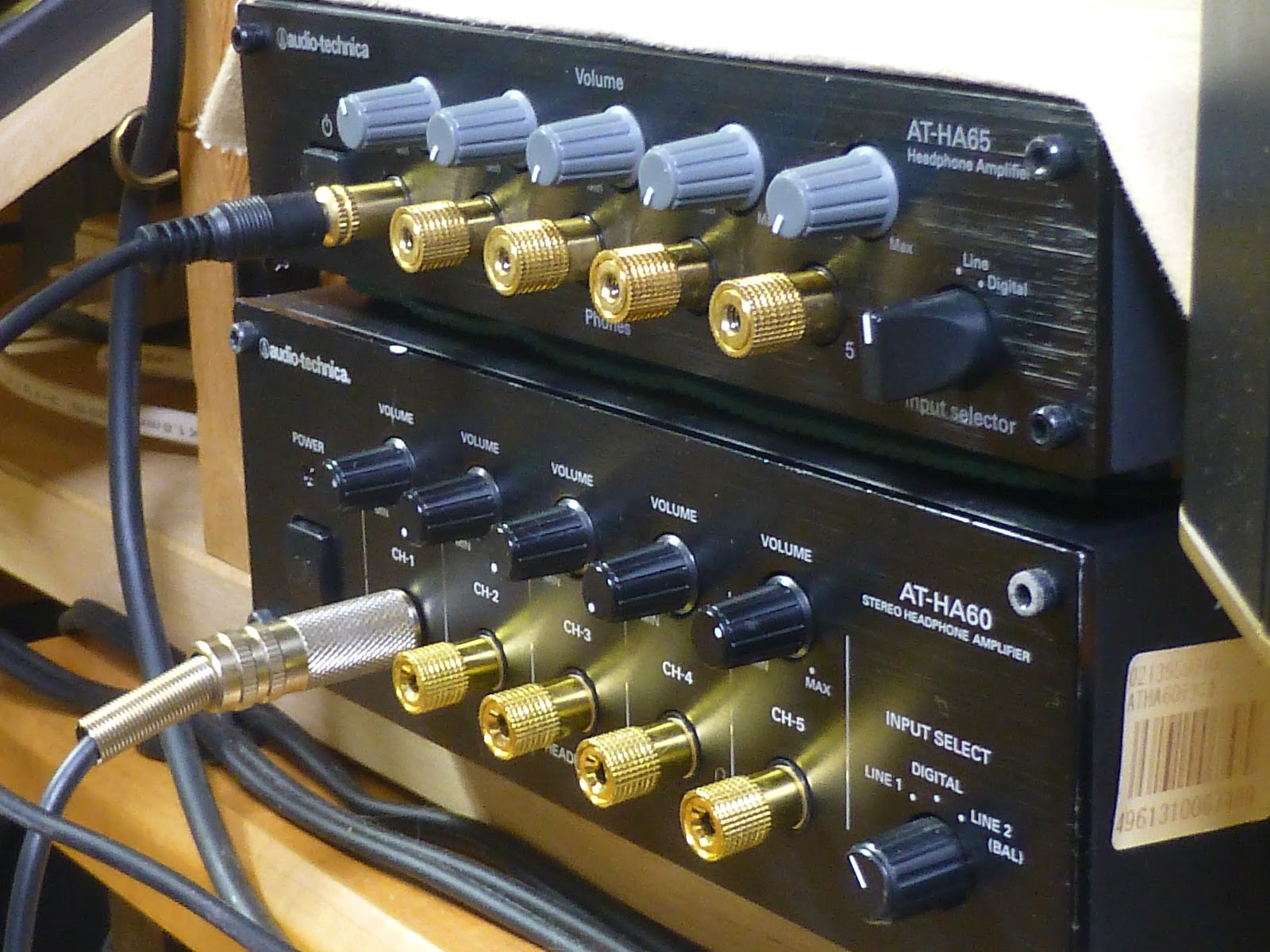 ギターでハッピー！: ヘッドフォンアンプ AUDIO-TECHNICA HA-60