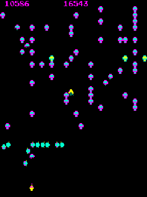 Centipede Game Sprites