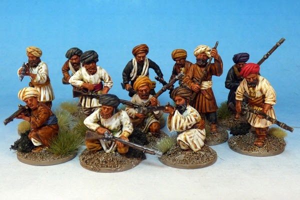 Tom's Toy Soldiers: Perry Plastic Afghan Tribesmen