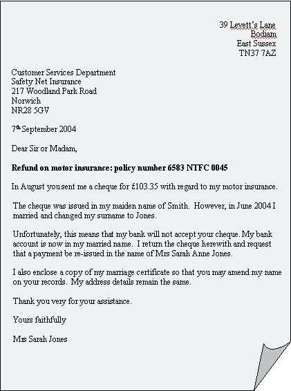 Formal Letter Format For Class 8 - Birthday Letter