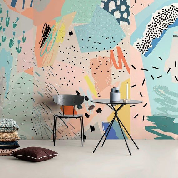 Contoh Gambar Mural Untuk Desain Dinding menarik dan keren