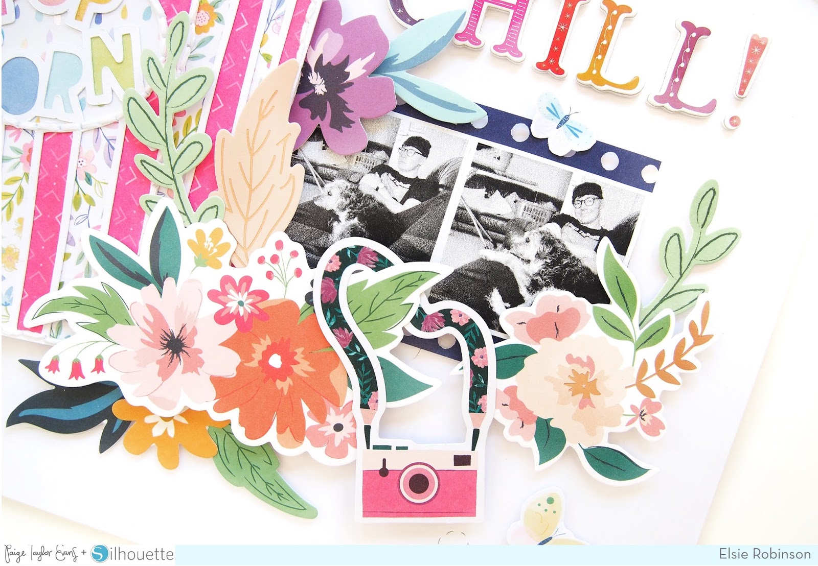 Popcorn Layout by Elsie Robinson | Paige Taylor Evans