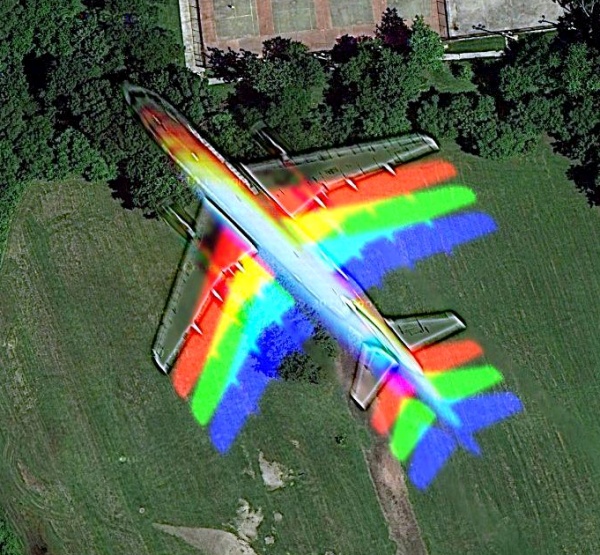 This Must be The Place: Rainbow Airplanes!