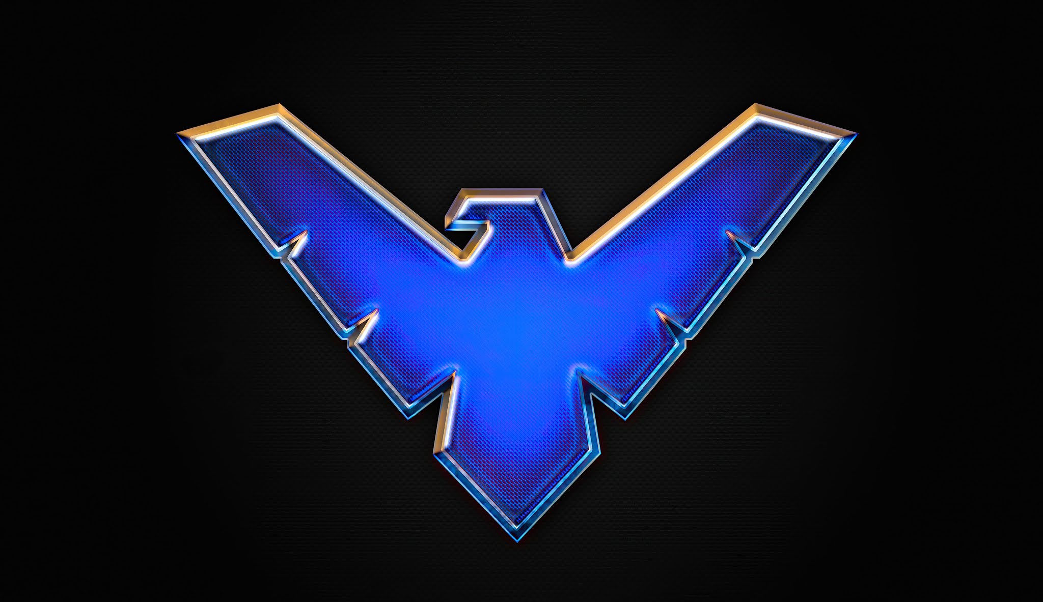 Nightwing Logo HD 4k Wallpaper | 4kPix.com