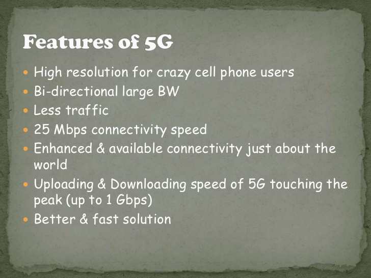 5G Full notes, Architecture, key Concepts, Features, Advantages and ...