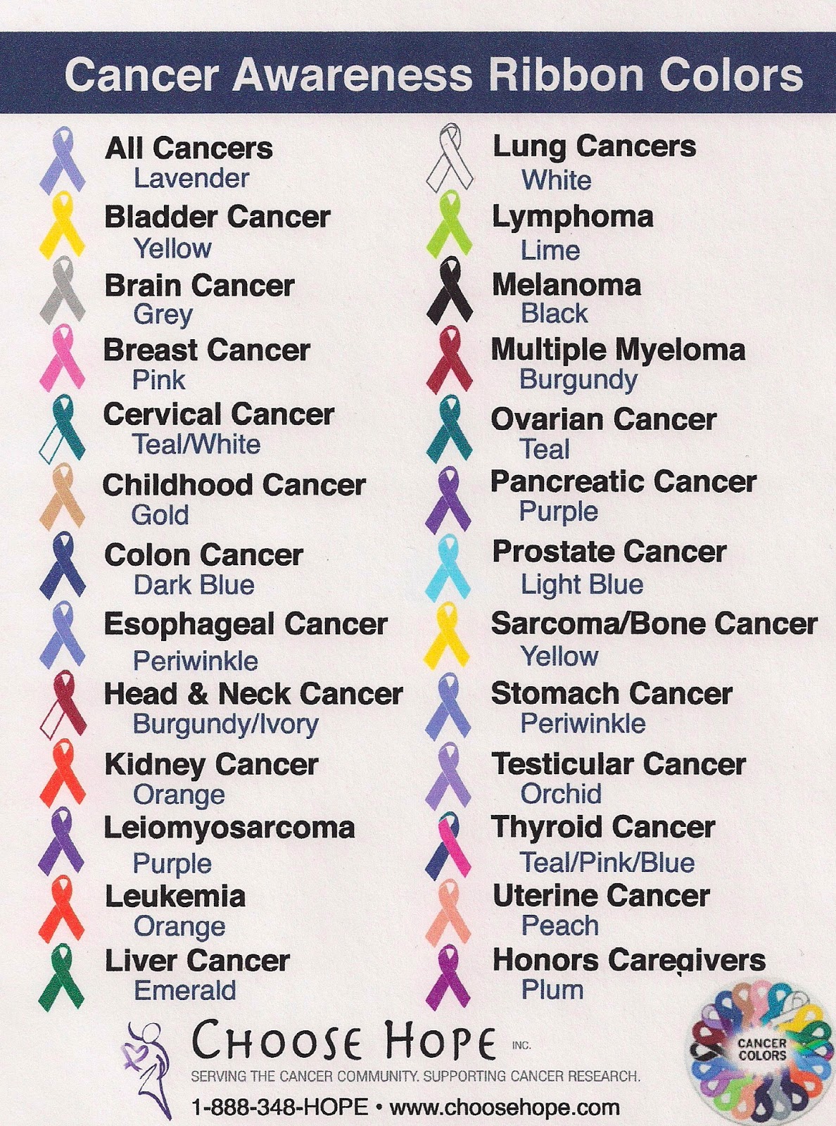 The Cabin Countess : Cancer Has Many Colors