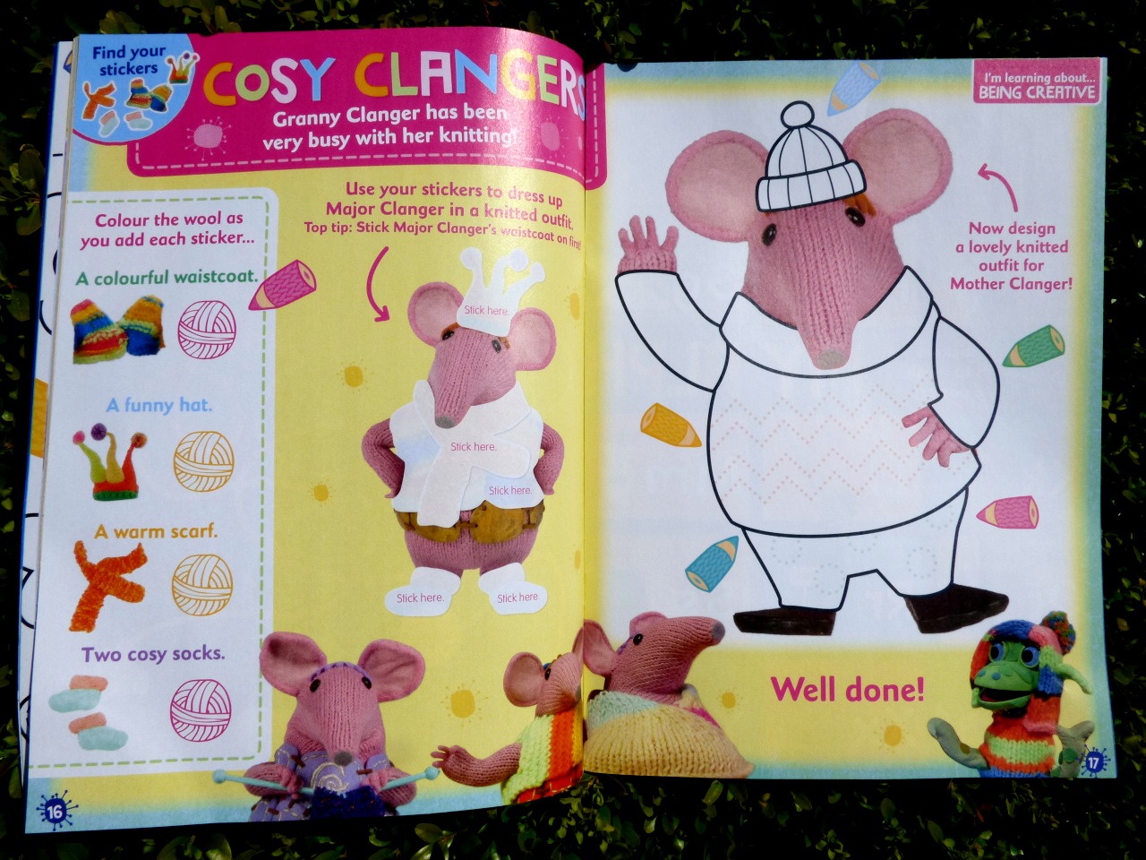 Chez Maximka: Clangers magazine