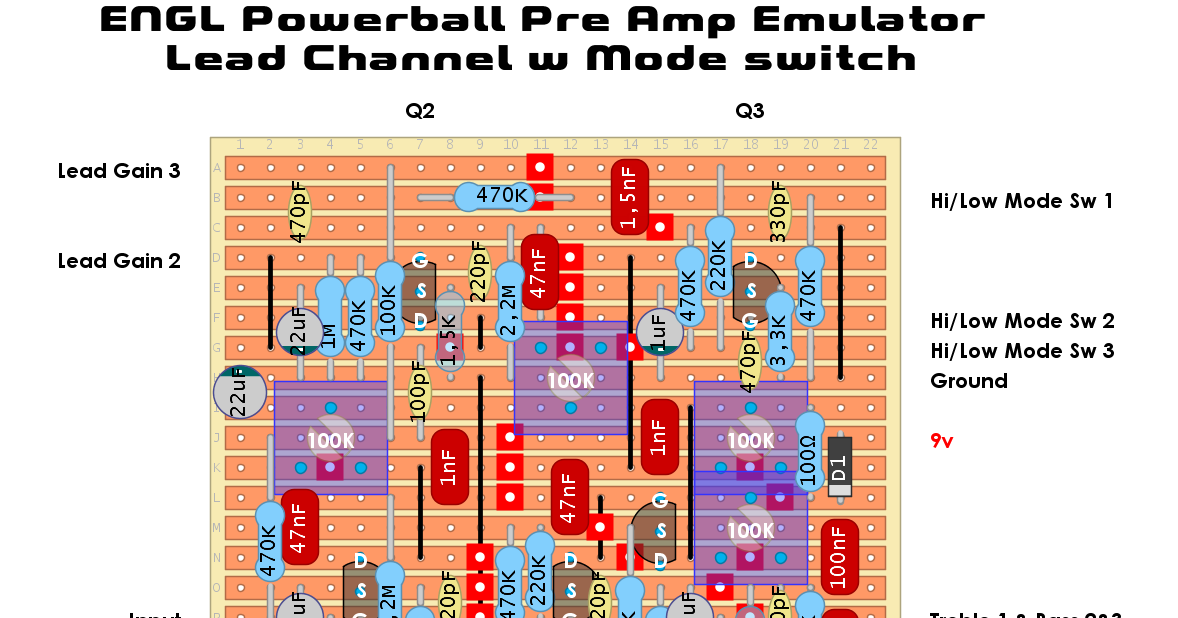 Dirtbox Layouts: Mighty Nut - ENGL Powerball Pre Amp Emulator Lead Channel