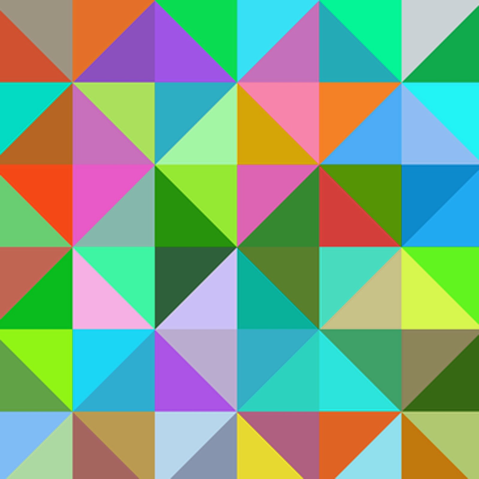Colorful Triangles Geometric Freebies!