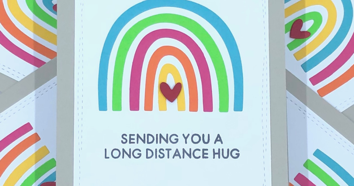 Long Distance Hug | Small Bits of Paper