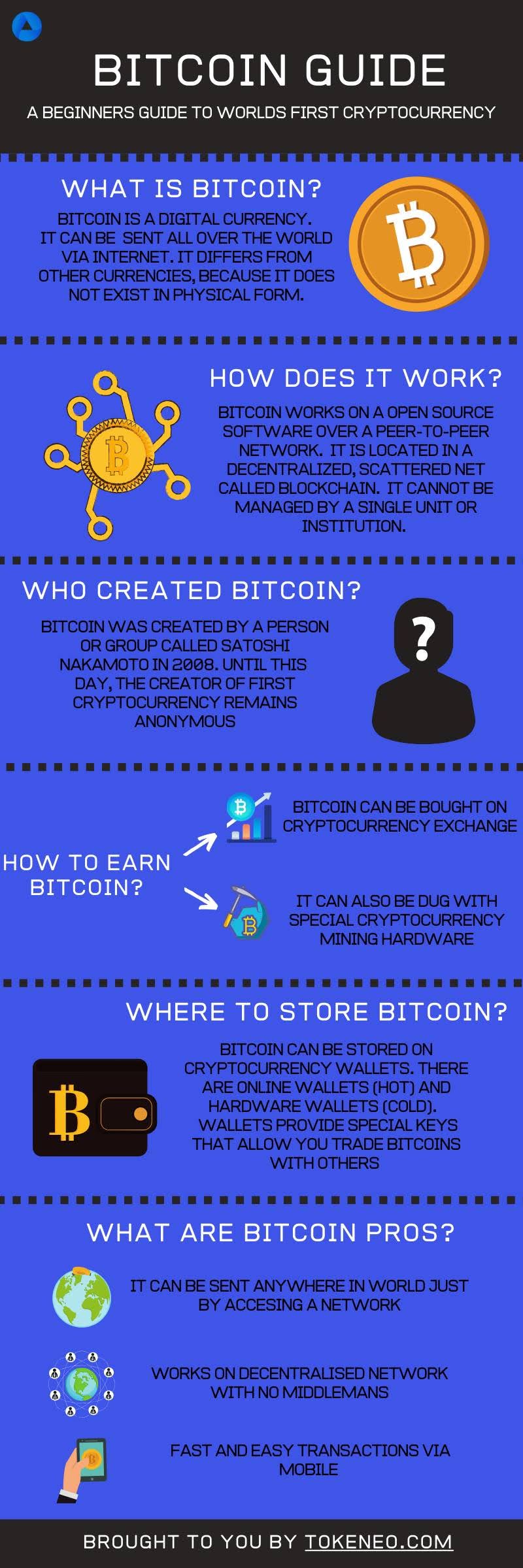 What’s a Bitcoin? Basic Information #infographic - Visualistan