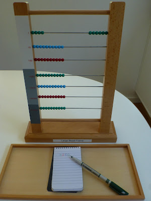 Family FECS: Montessori Activity: Small Bead Frame - Forming Numbers ...