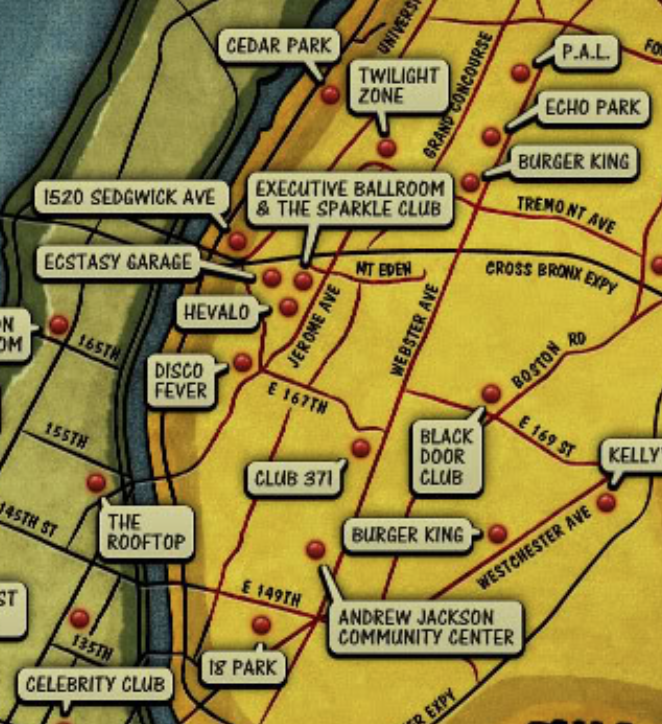 Map of the Week: The Origins of Hip Hop
