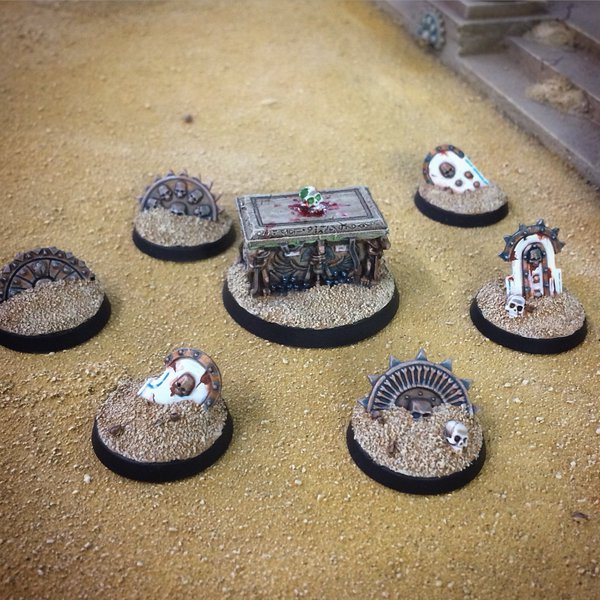 Mengel Miniatures: HOBBY: Making your own Objective Markers