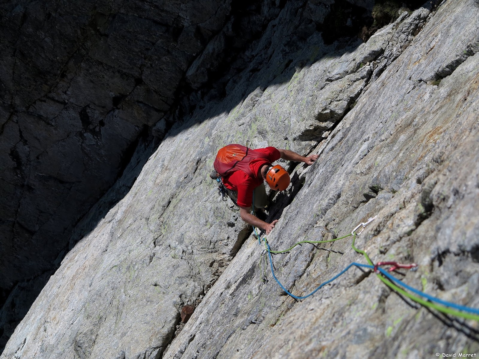 ...BLOG à BLOC !!: PIC DES SPIJEOLES: UN DIEDRE PARFAIT A PLUS DE 3000