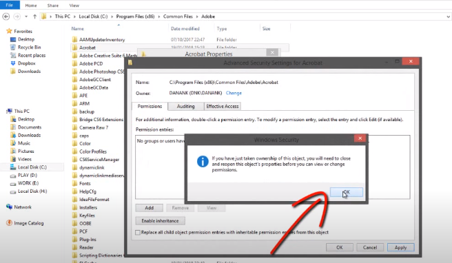 ["FIXED"] You require permission from SYSTEM to delete this folder ...