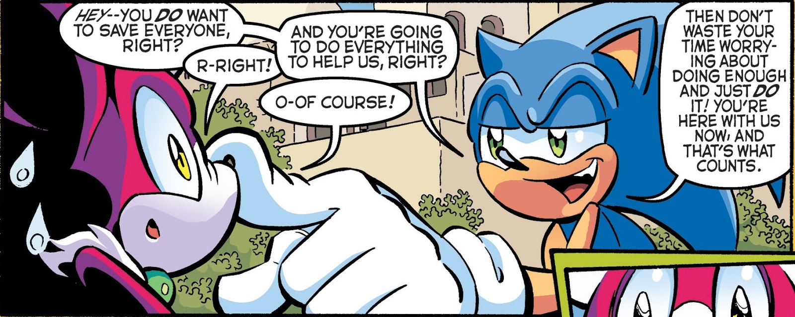 Hedgehogs Can't Swim: Sonic the Hedgehog: Issue 272