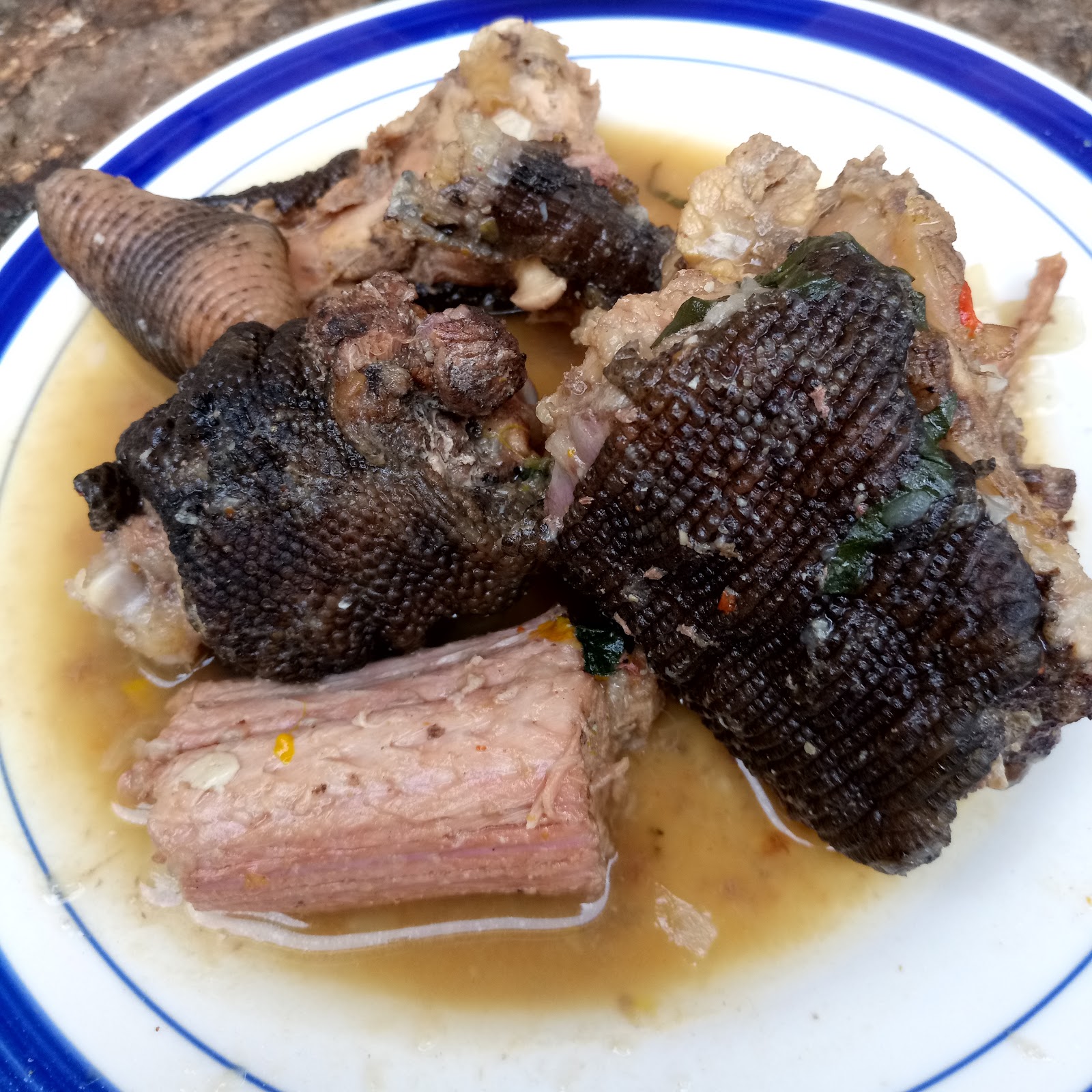 Recipe: Pepper Soup Bush Meat - Monitoring Lizard - My Local Adventures ...