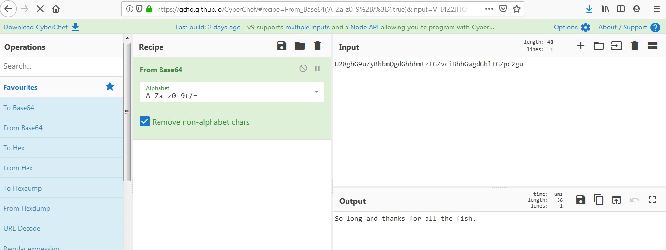 Digital Forensics Examiner: Digital Forensics: CyberChef